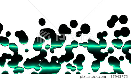 CG laser Laser beam reflected on liquid - Stock Illustration [57943773 ...