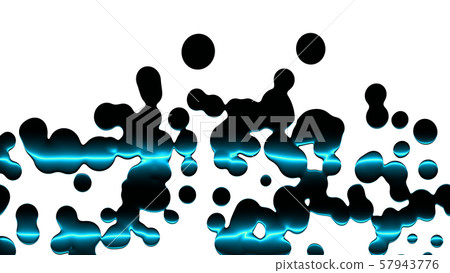 CG laser Laser beam reflected on liquid - Stock Illustration [57943776 ...