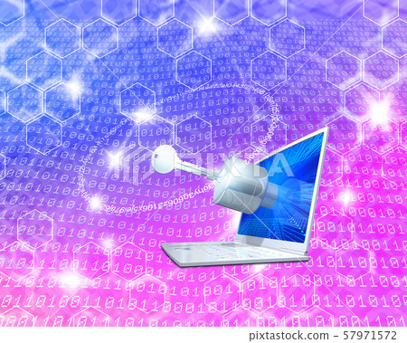 Personal computer security measures - Stock Illustration [57971572] - PIXTA