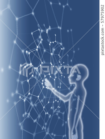 IT image Blue - Stock Illustration [57975902] - PIXTA