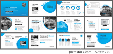 Presentation and slide layout background. Design - Stock Illustration ...