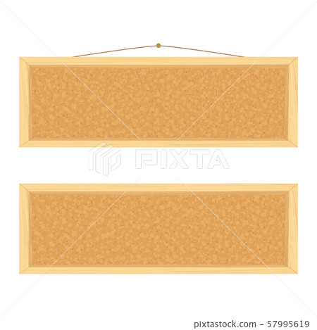 Cork board illustration 03 - Stock Illustration [57995619] - PIXTA