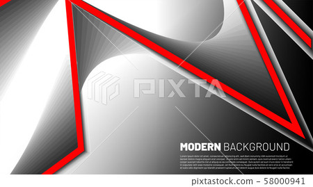 Bright vector background. Corrugated lines, - Stock Illustration ...