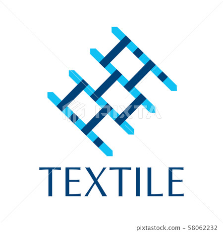Vector logo of textile fabric and sewing - Stock Illustration [58062232 ...