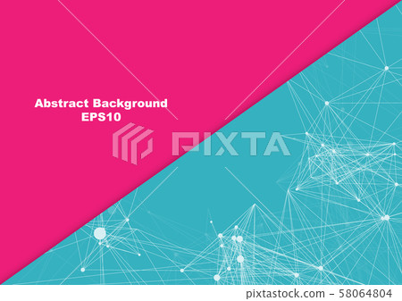 Abstract vector shape color and mesh design - Stock Illustration ...