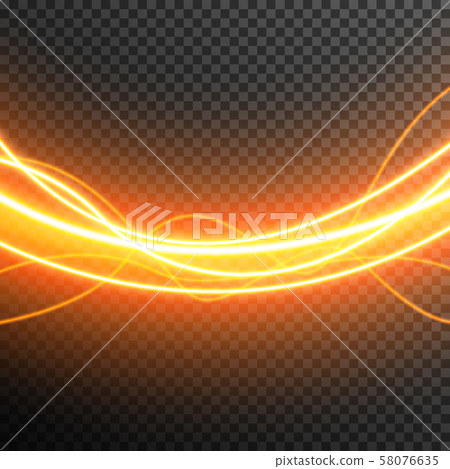 Lighting Neon Electric thunder storm glow... - Stock Illustration ...