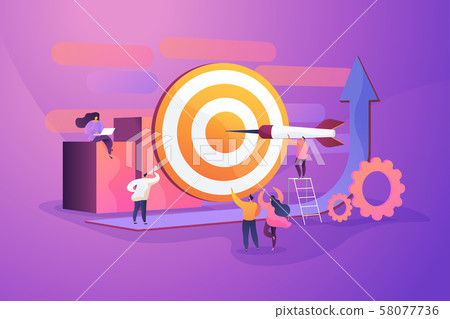 Goals concept vector illustration - Stock Illustration [58077736] - PIXTA