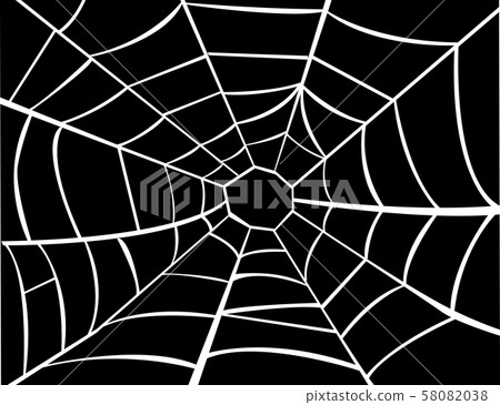 Vector illustration of cobweb - Stock Illustration [58082038] - PIXTA