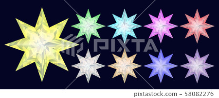 star geometric - Stock Illustration [58082276] - PIXTA