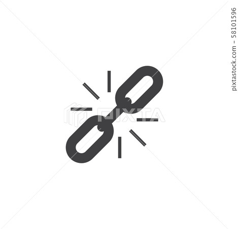 Chain graphic design template vector isolated - Stock Illustration ...