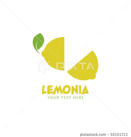 Lemon graphic design template vector isolated - Stock Illustration ...