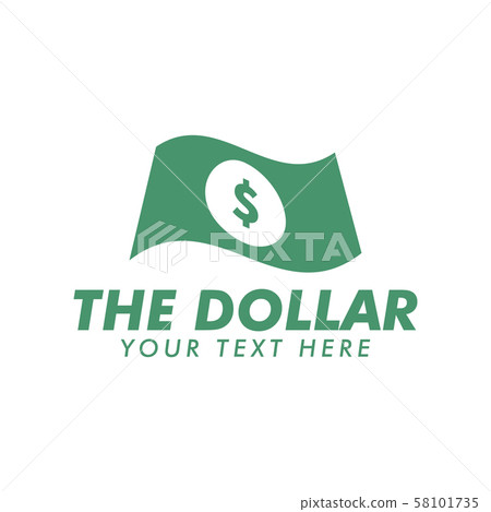 Dollar graphic design template vector isolated - Stock Illustration ...
