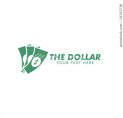 Dollar graphic design template vector isolated - Stock Illustration ...