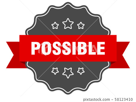 possible red label. possible isolated seal. - Stock Illustration ...