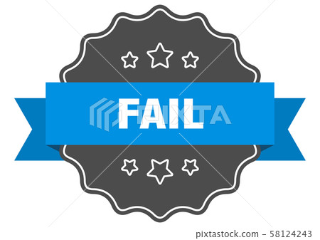 fail blue label. fail isolated seal. fail - Stock Illustration ...