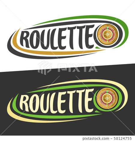 Vector logo for Roulette - Stock Illustration [58124755] - PIXTA