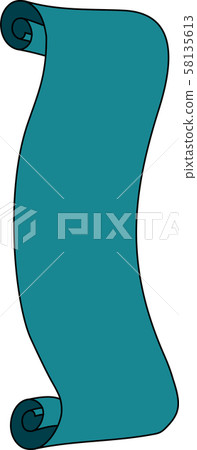 Scroll Scroll Title Design Material Frame... - Stock Illustration ...