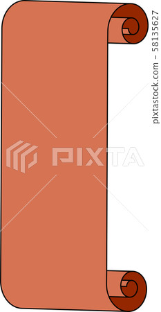 Scroll Scroll Title Design Material Frame... - Stock Illustration ...