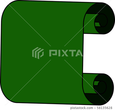 Scroll Scroll Title Design Material Frame... - Stock Illustration ...