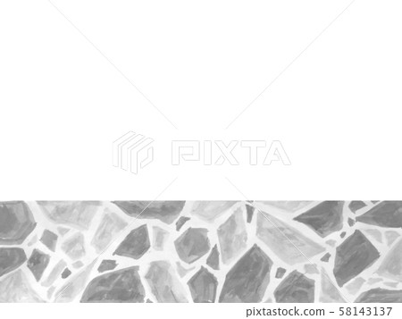 Stone pavement (hand-drawn illustration of ink) - Stock Illustration ...
