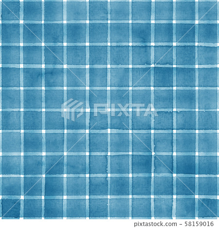 Watercolor stripe plaid seamless pattern. Colorful - Stock Illustration ...