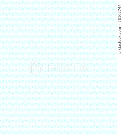Cyan triangle pattern. Seamless vector - Stock Illustration [58162744 ...