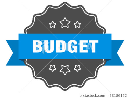budget blue label. budget isolated seal. budget - Stock Illustration ...