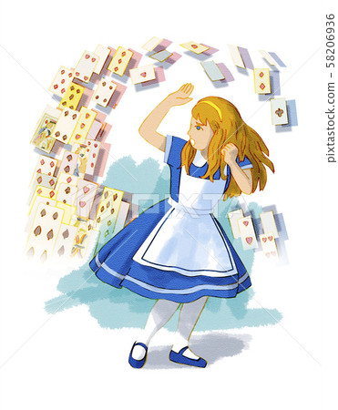 Alice (Trump) - Stock Illustration [58206936] - PIXTA