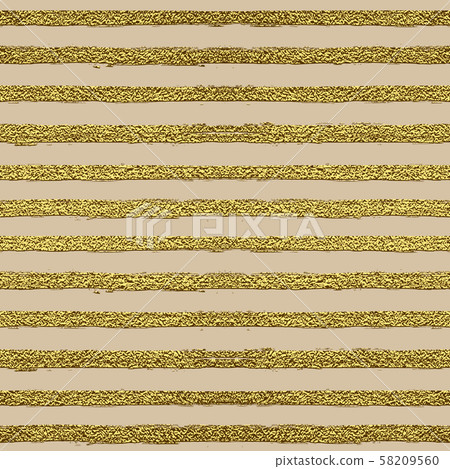 Seamless pattern with gold stripes - Stock Illustration [58209560] - PIXTA