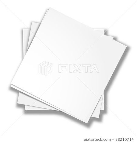 paper block white - Stock Illustration [58210714] - PIXTA