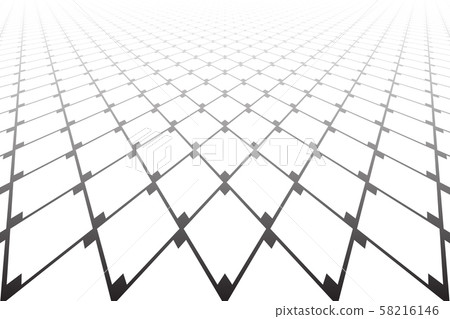Abstract geometric pattern. Diminishing - Stock Illustration [58216146 ...