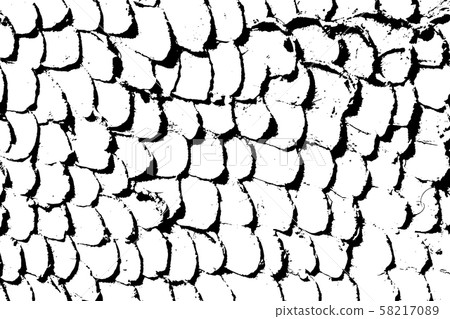 Black and white grunge scales. Vector... - Stock Illustration [58217089 ...