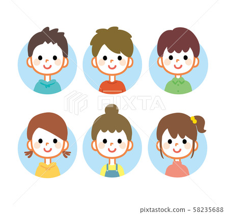 Children icon set - Stock Illustration [58235688] - PIXTA
