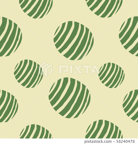 Hand drawn simple pebble seamless pattern. Doodle - Stock Illustration ...