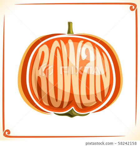 Vector logo for Rowan - Stock Illustration [58242158] - PIXTA