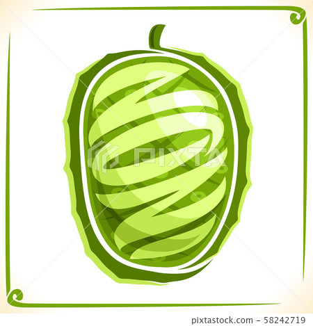 Vector logo for Noni Fruit - Stock Illustration [58242719] - PIXTA