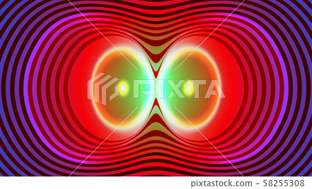 Echo sound wave abctrct background - Stock Illustration [58255308] - PIXTA