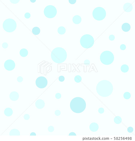 Cyan circle pattern. Seamless vector - Stock Illustration [58256498 ...