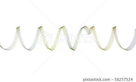 CG particle twisting ball sheet - Stock Illustration [58257524] - PIXTA