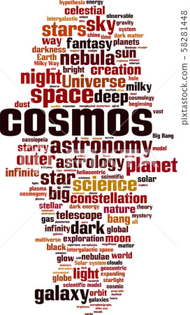 Cosmos word cloud - Stock Illustration [58281448] - PIXTA