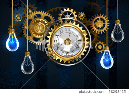 Watches and light bulbs - Stock Illustration [58298415] - PIXTA