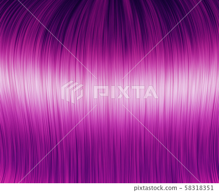 Purple hair texture - Stock Illustration [58318351] - PIXTA