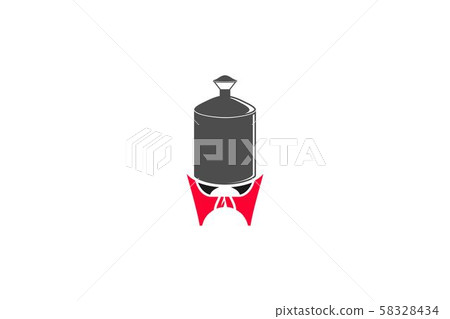 boiler logo Designs Inspiration Isolated on White - Stock Illustration ...