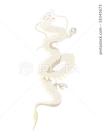 Illustration material: Hakuryu Ryujin - Stock Illustration [58345673 ...