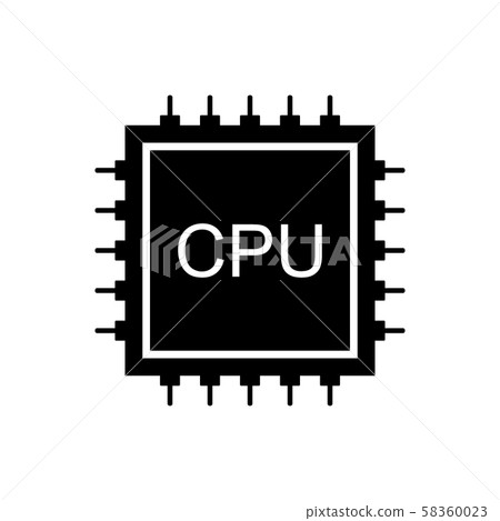 CPU3.eps - Stock Illustration [58360023] - PIXTA