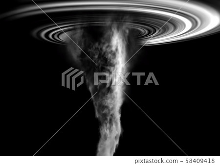 Abstract cloud whirlpool - Stock Illustration [58409418] - PIXTA