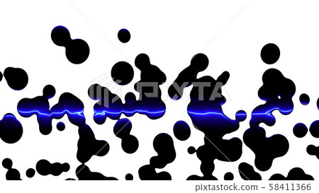 CG laser Laser beam reflected on liquid - Stock Illustration [58411366 ...