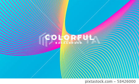 Modern minimal colorful abstract background,... - Stock Illustration ...