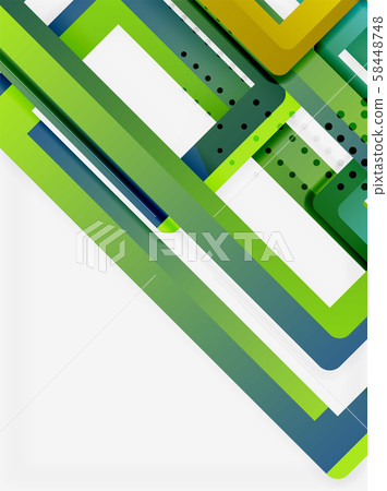 Geometric modern shapes, minimal pattern... - Stock Illustration ...