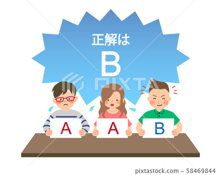 Quiz flip answer - Stock Illustration [58469844] - PIXTA